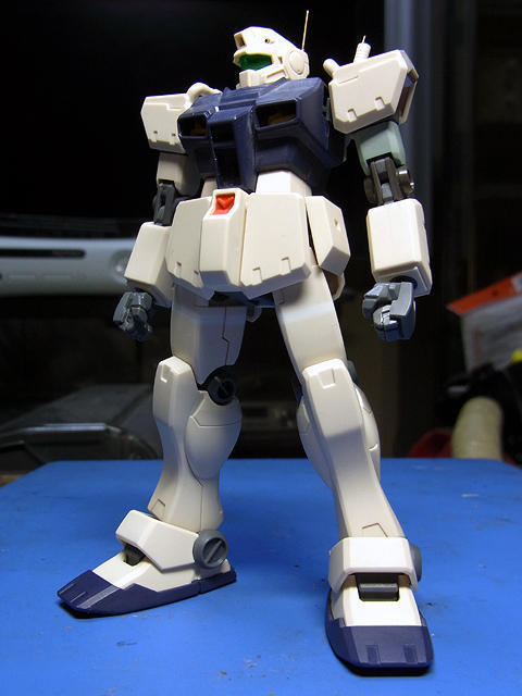 HGUC ジム改 製作その8 完成の完成。: 真夜中は別の顔 HGUC ジム改 製作その8 完成の完成。: 真夜中は別の顔