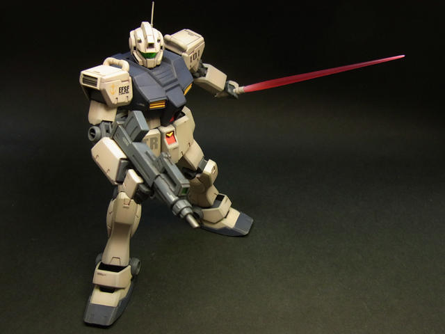 HGUC ジム改 製作その8 完成の完成。: 真夜中は別の顔 HGUC ジム改 製作その8 完成の完成。: 真夜中は別の顔