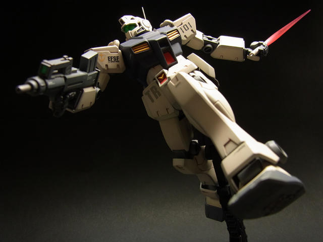 HGUC ジム改 製作その8 完成の完成。: 真夜中は別の顔 HGUC ジム改 製作その8 完成の完成。: 真夜中は別の顔